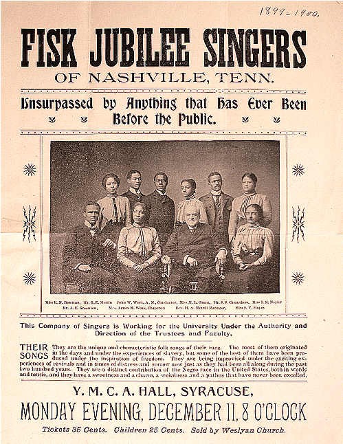 Fisk Jubilee Singers - TN Arts Commission — Folklife