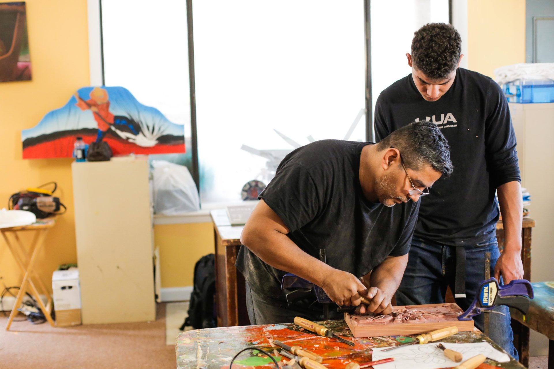 Casco and Figueroa: Wood Relief Carving and Painting - TN Arts ...