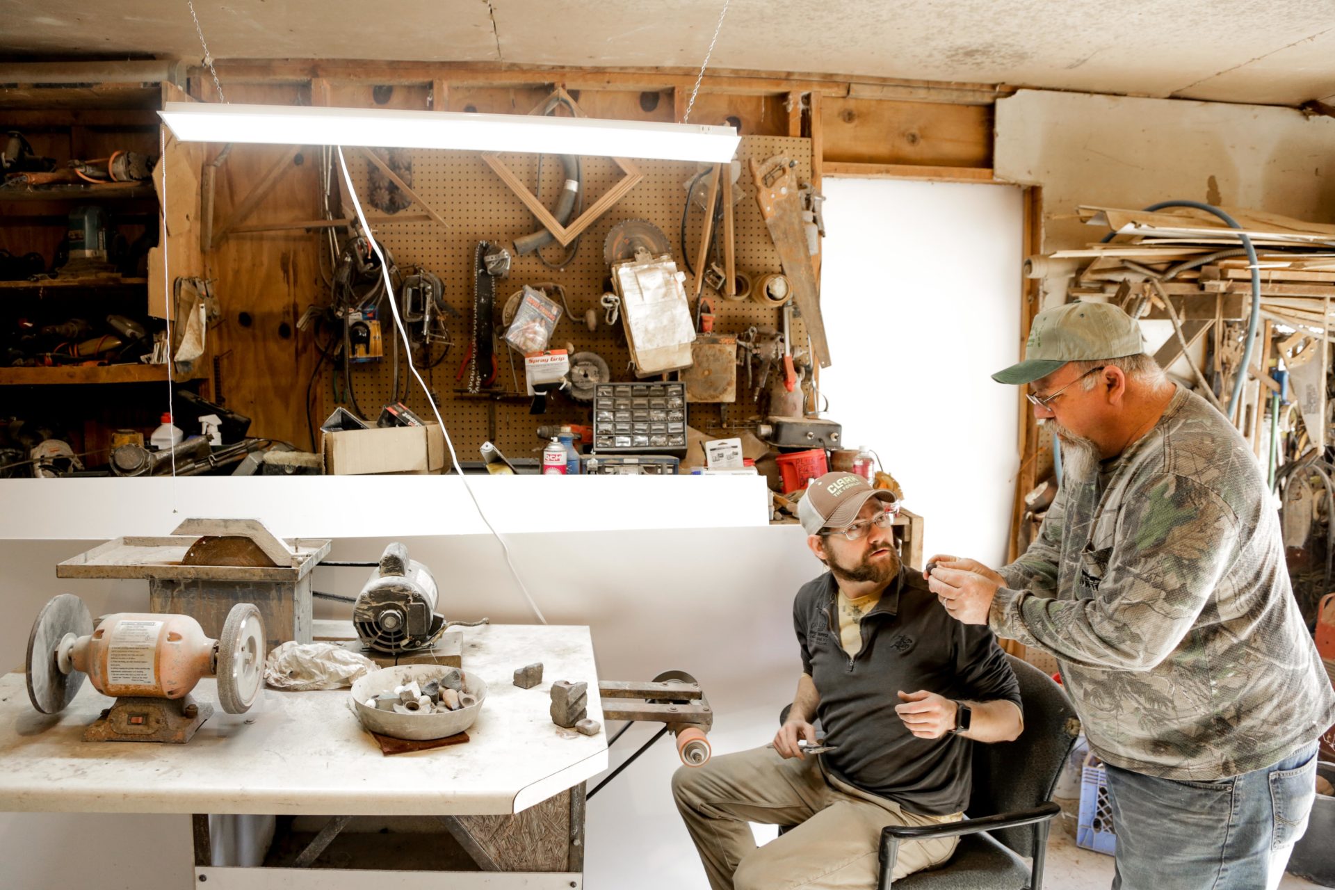 Davis and Adams: Flint Marble Making - TN Arts Commission — Folklife