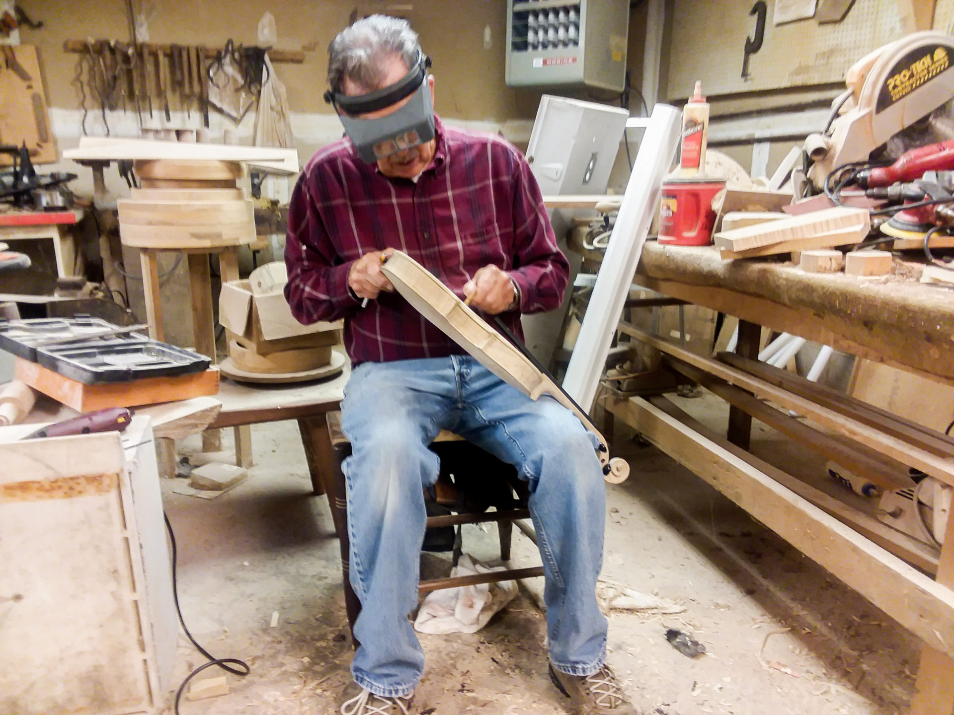 Howell and Bilbrey: Fiddle Making - TN Arts Commission — Folklife